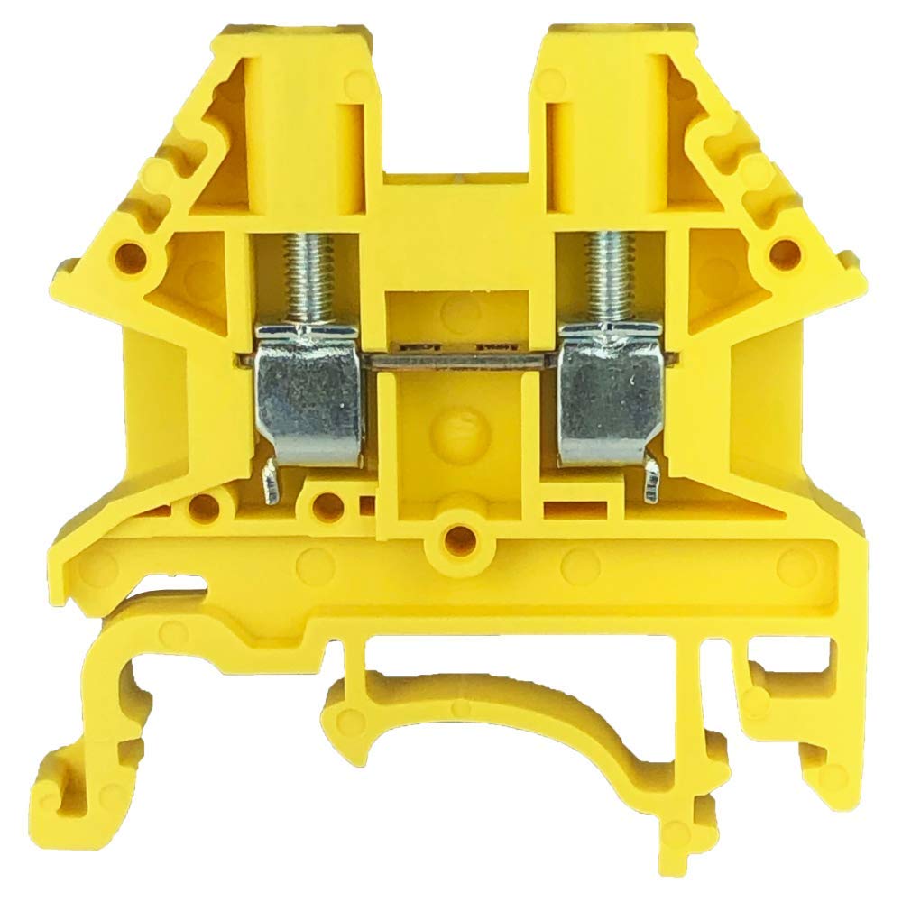 Dinkle - B01N0ER71T Yellow DK2.5N-YW DIN Rail Terminal Block Screw Typ – Terminal Blocks