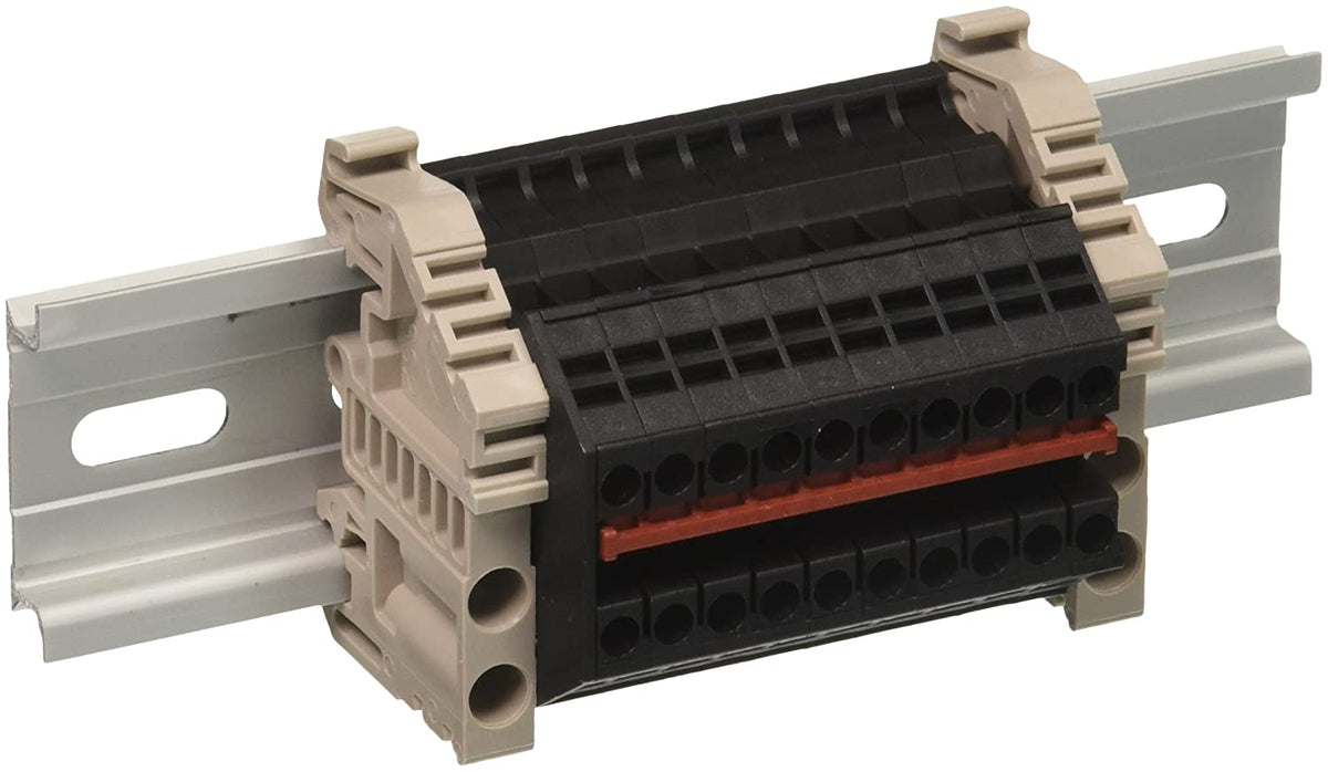 Dinkle Combiner DK2.5N-BK 10 Gang Power Distribution Dk2.5N-BK 10 Gang – Terminal Blocks